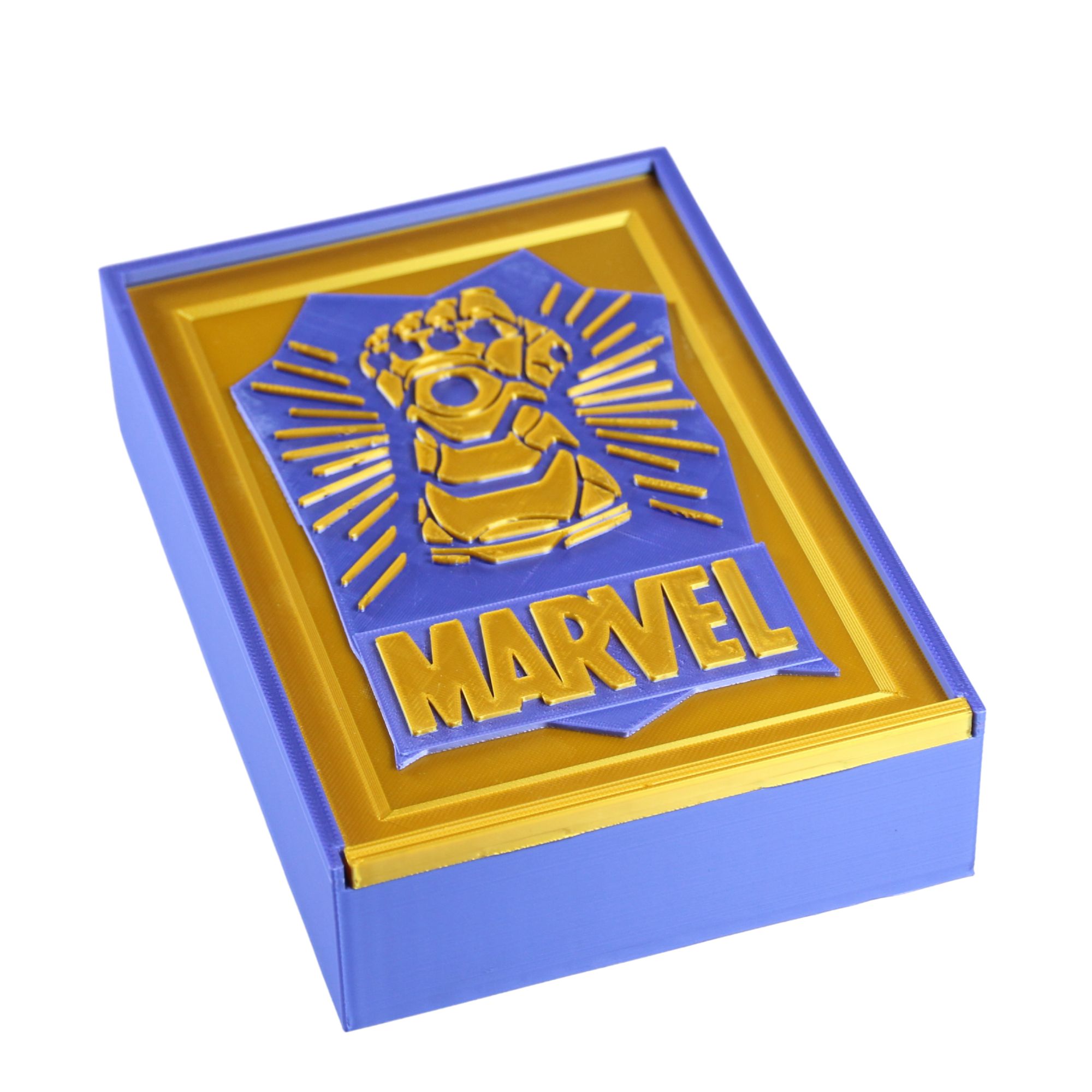 Caixa Organizadora Slider Jogo Marvel - Bravo Jogos