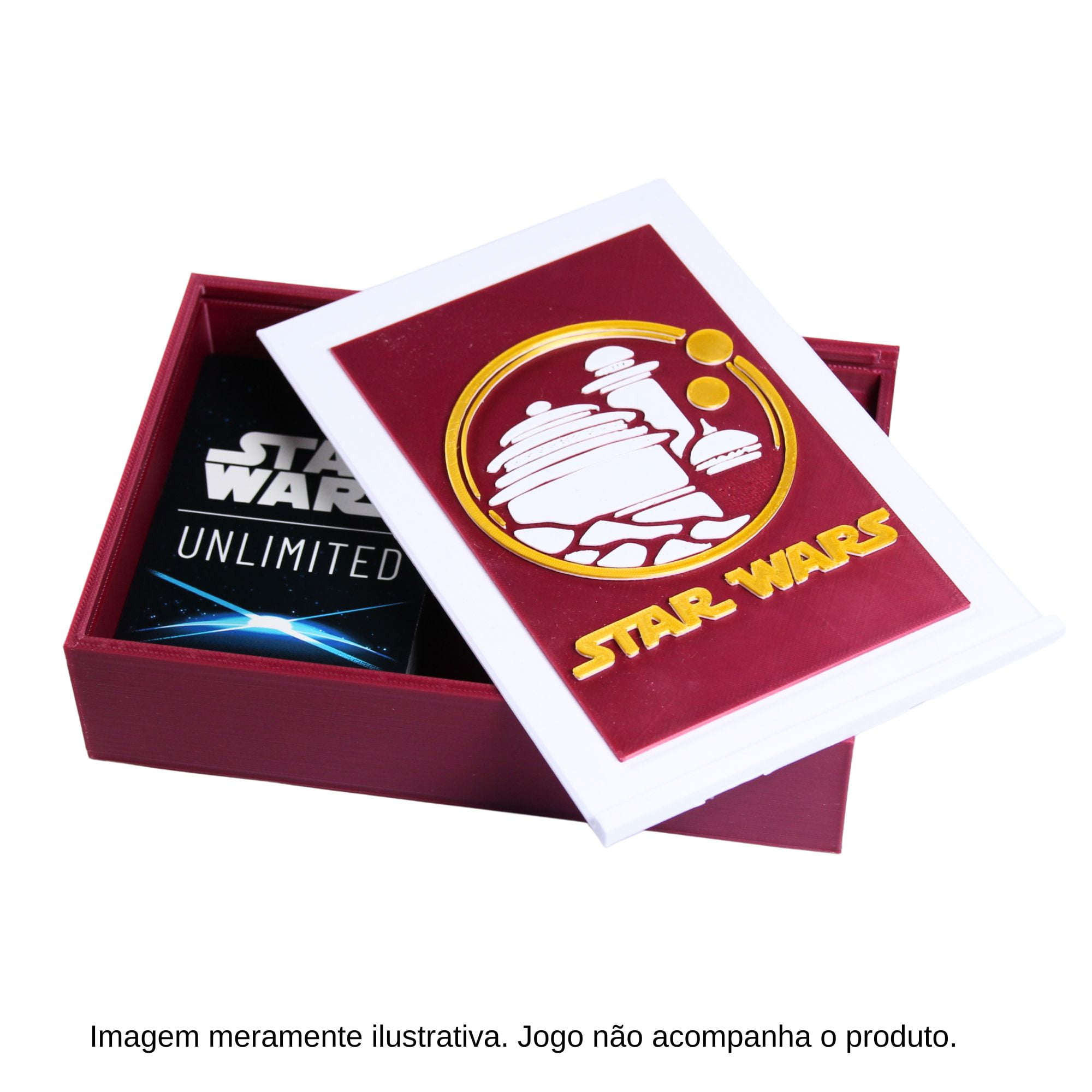 Caixa Organizadora Slider Jogo Star Wars - Bravo Jogos