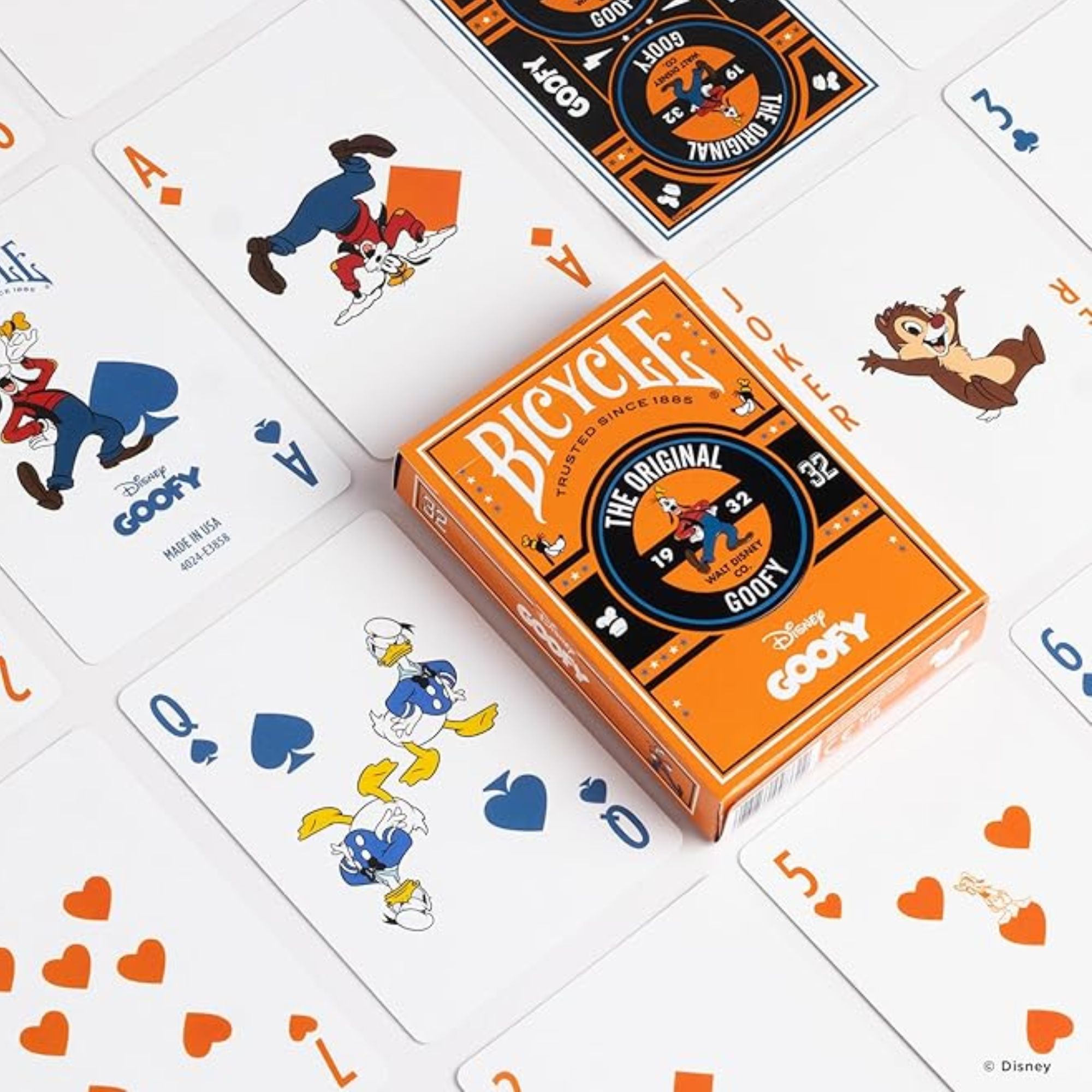 Baralho Bicycle disney Goofy (Pateta) - Bravo Jogos