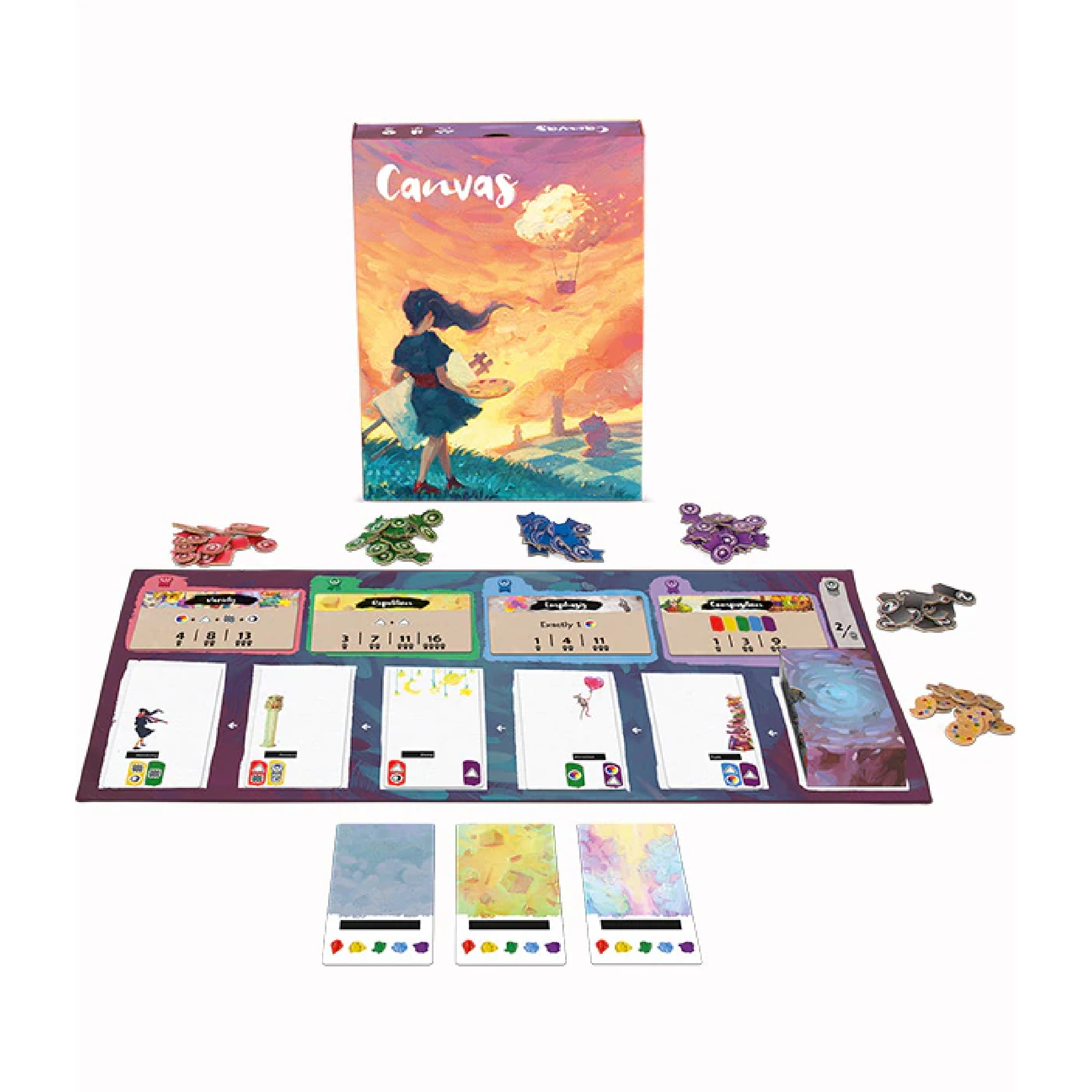 canvas jogo de tabuleiro