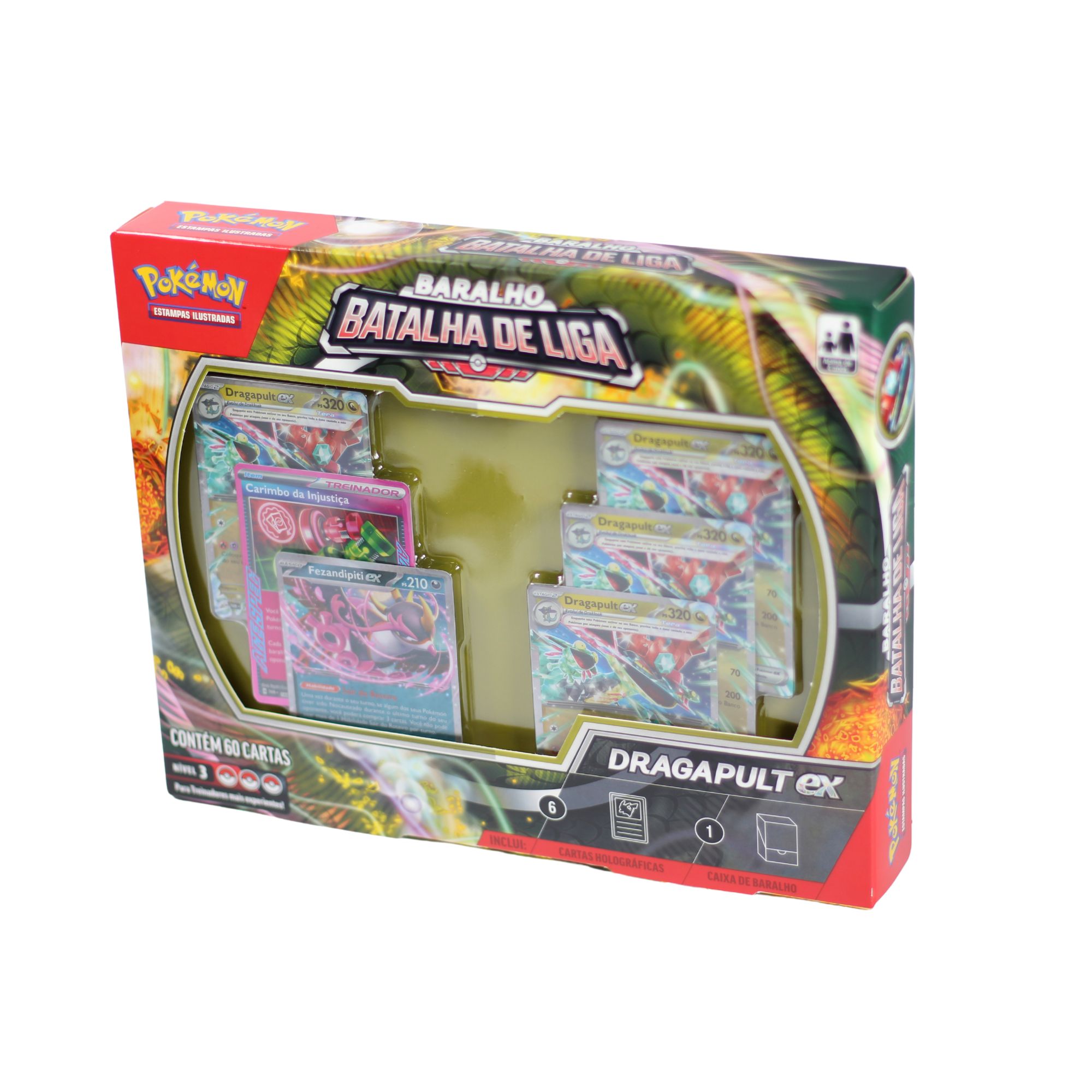 Pokémon : Baralho Batalha de Liga - Dragapult ex - Bravo Jogos