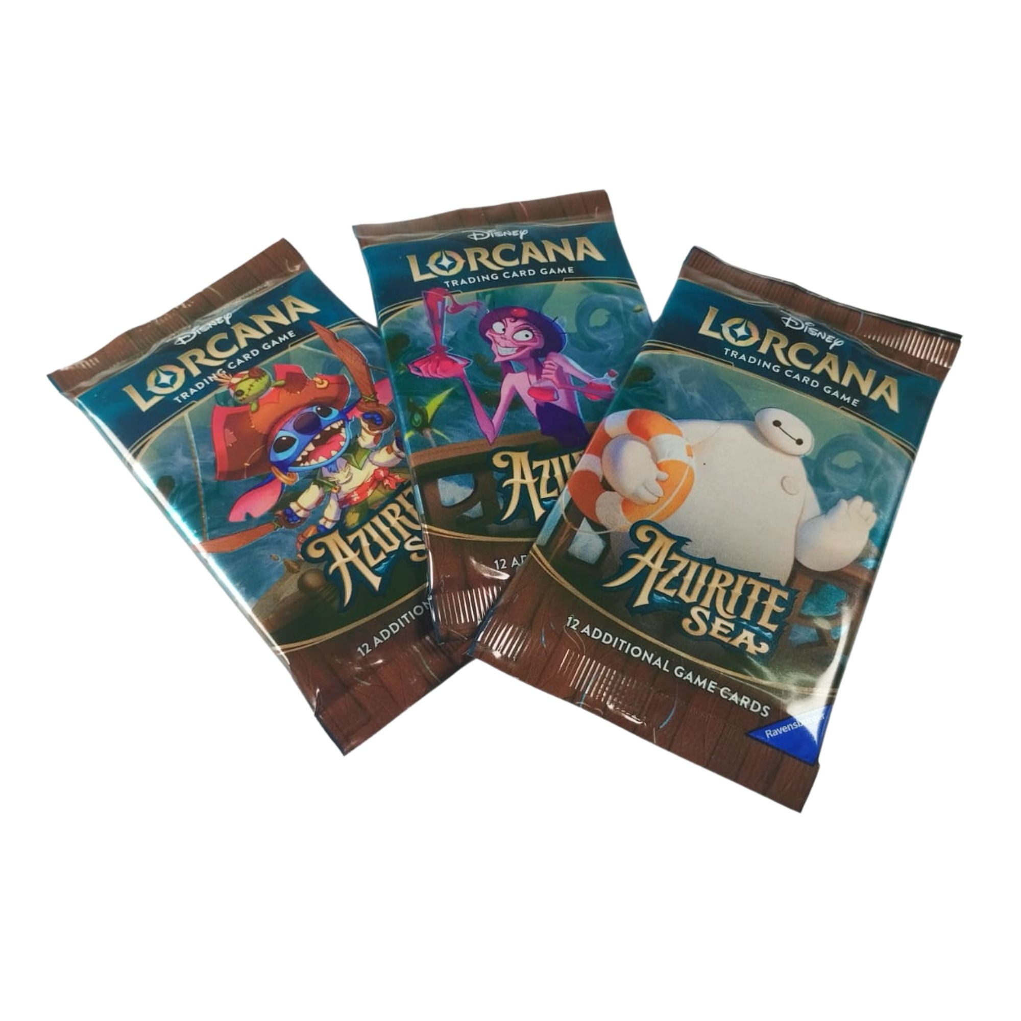 Disney Lorcana : Azurite Sea- Booster Pack 24 unidades (Inglês) - Bravo ...