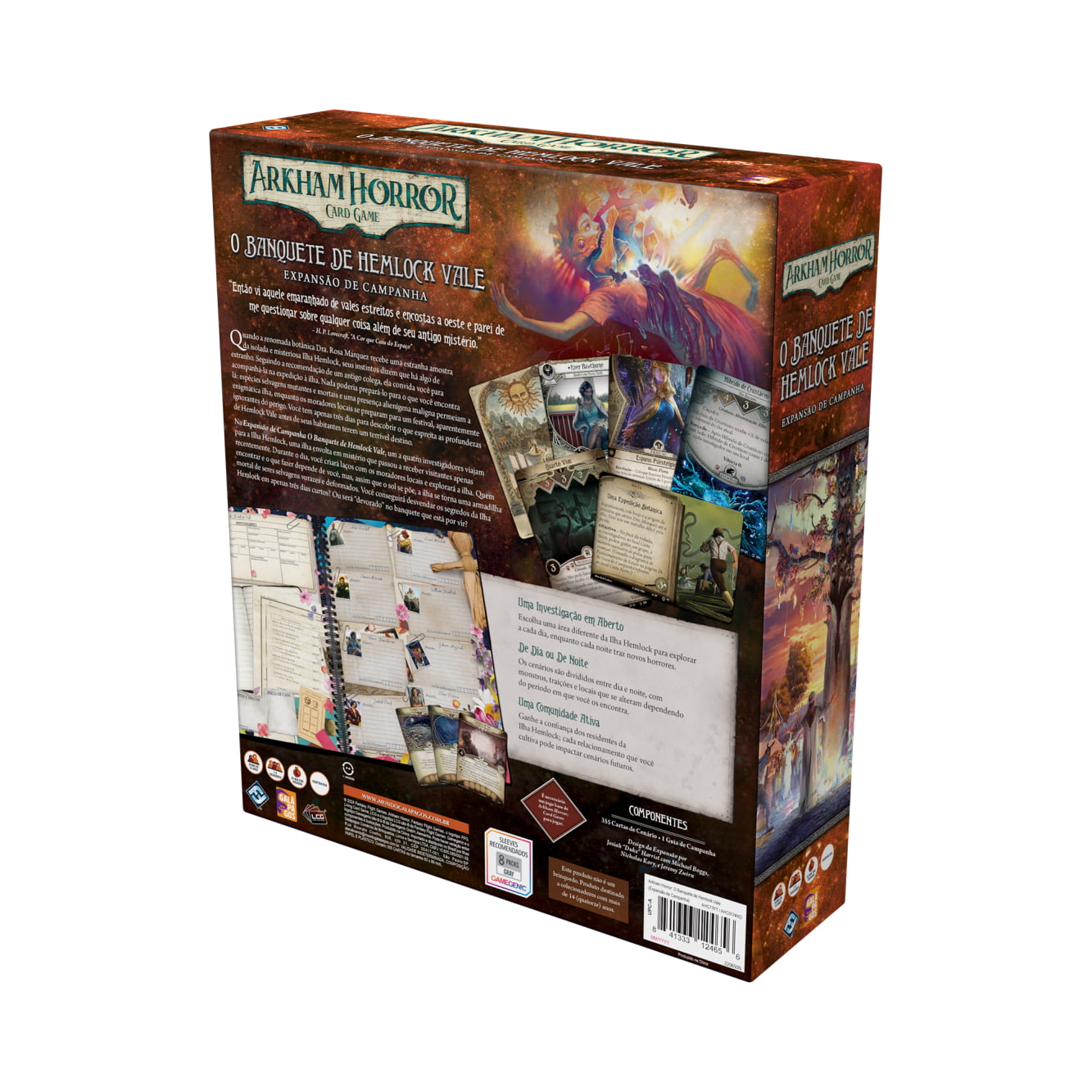 Expansão de Campanha - Arkham Horror : O Banquete de Hemlock Vale ...