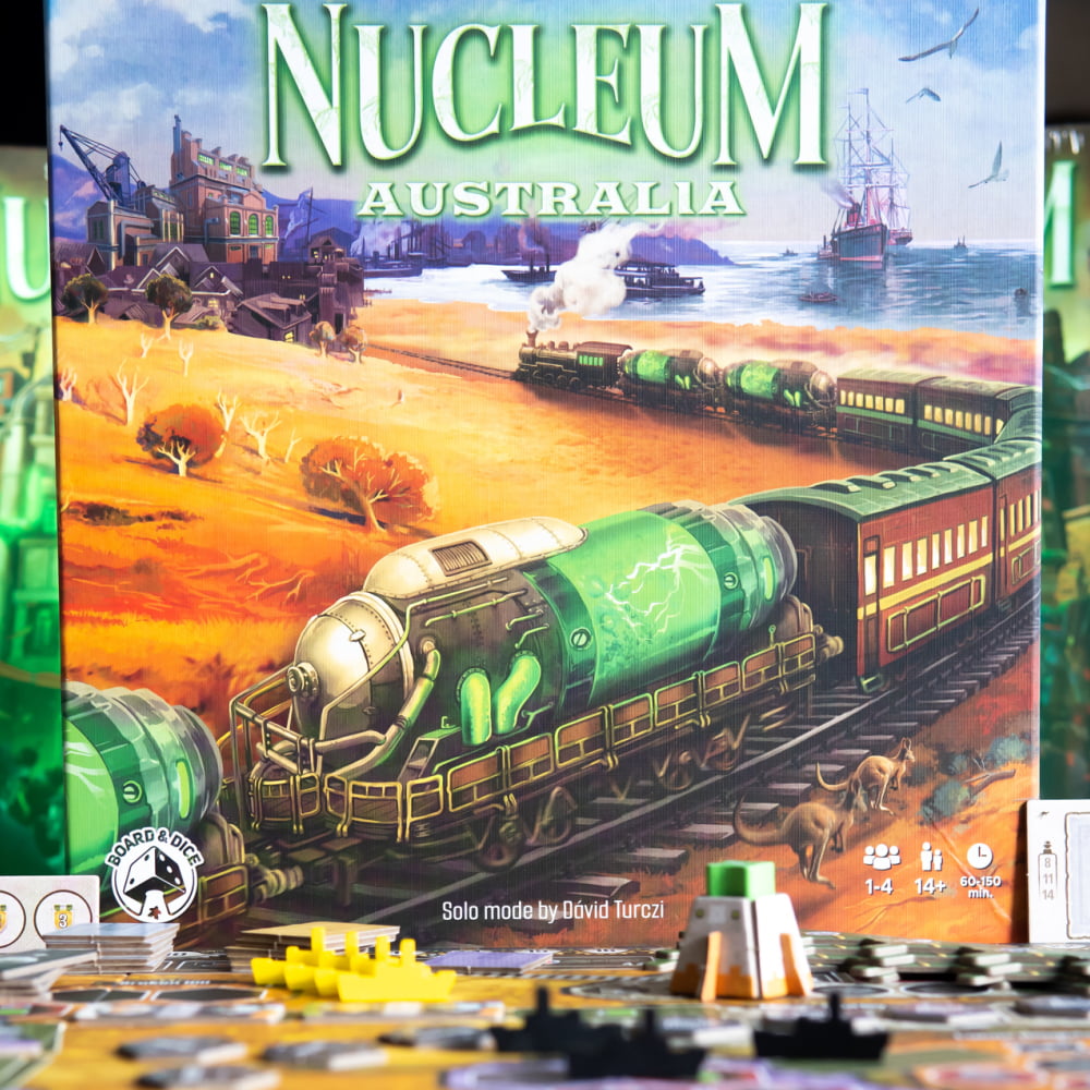 Expansão Jogo Nucleum : Austrália - Bravo Jogos