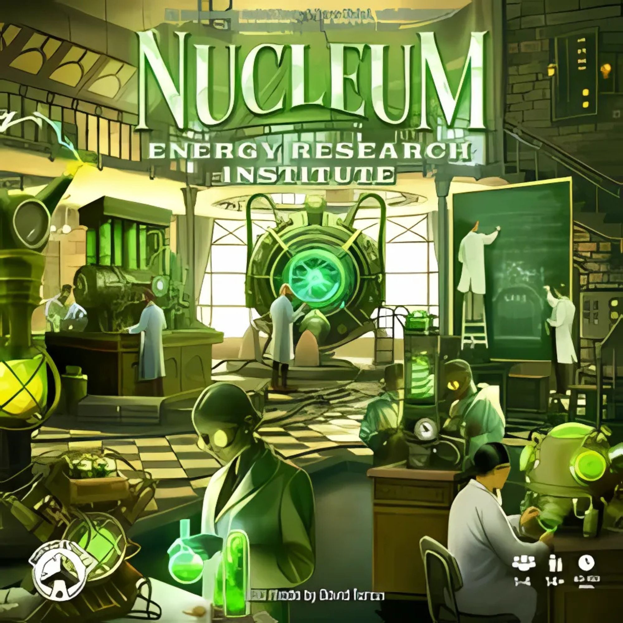 Expansão : Nucleum - Energy Research Institute - Inglês - Bravo Jogos