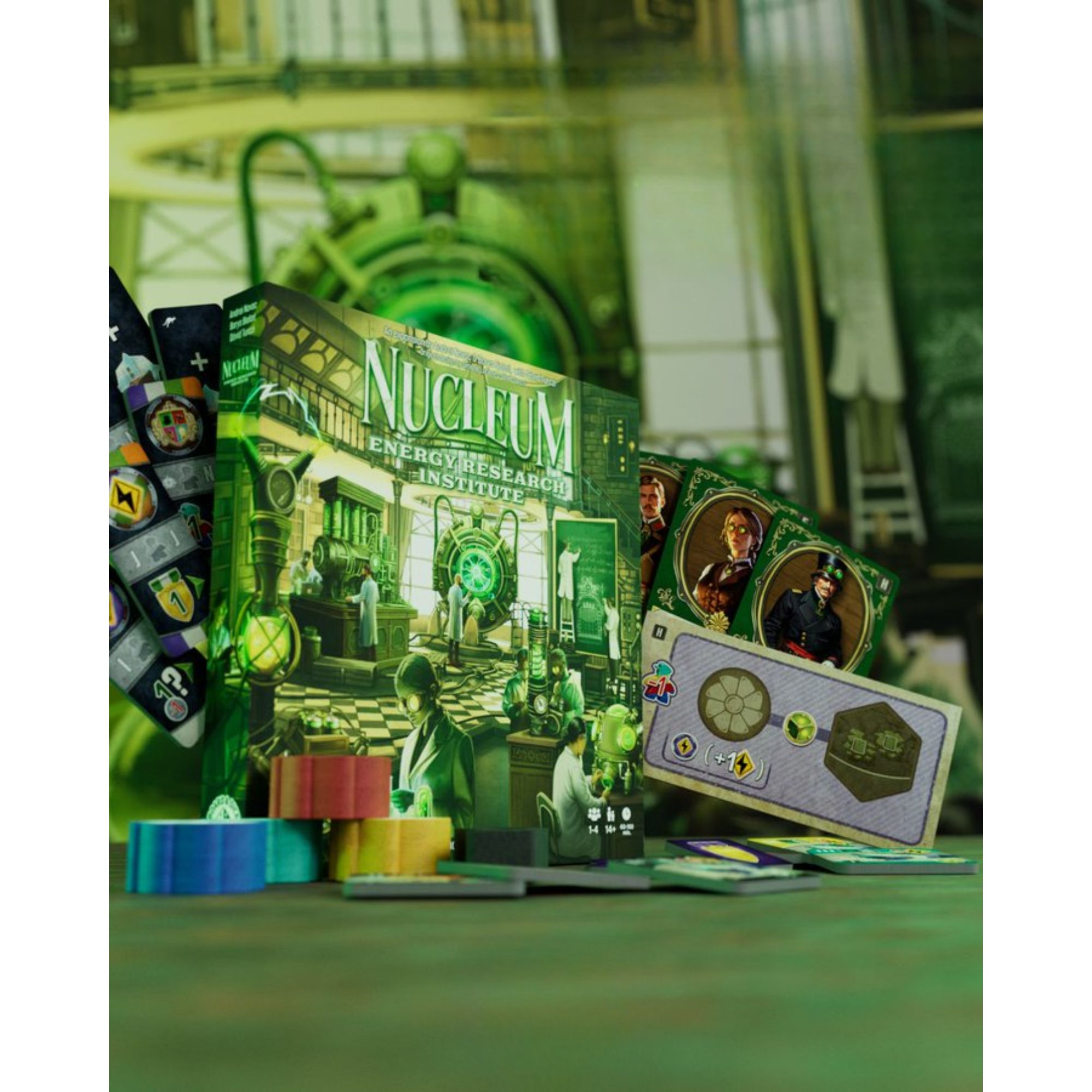 Expansão : Nucleum - Energy Research Institute - Inglês - Bravo Jogos