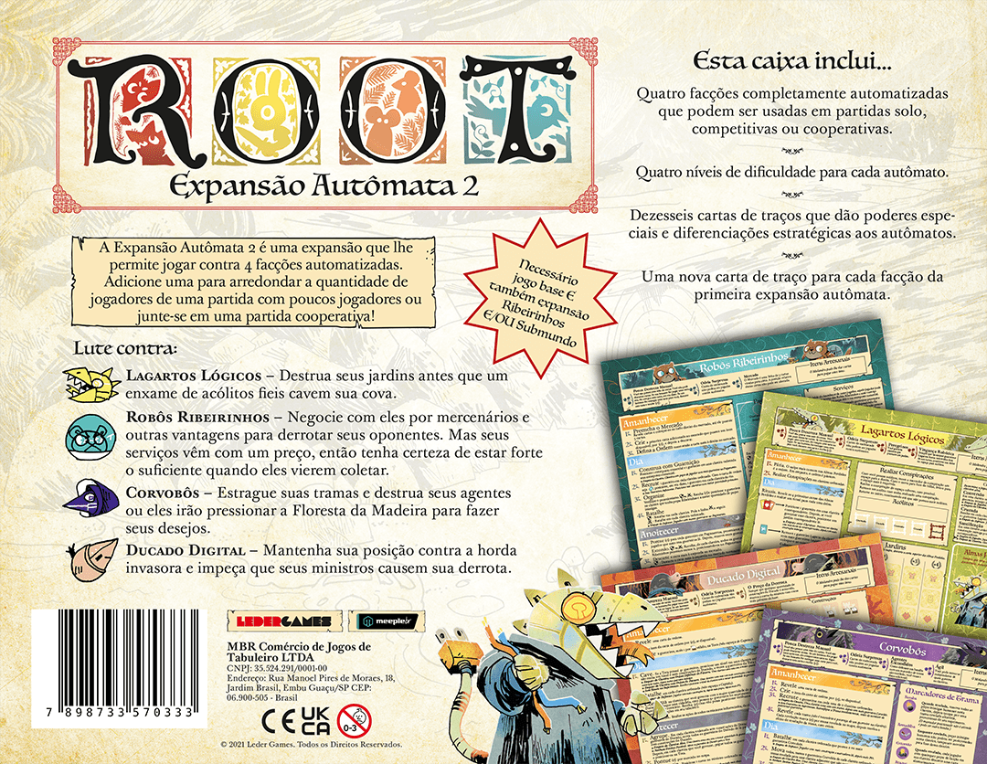 Root: Expansão Ribeirinhos boar dgame