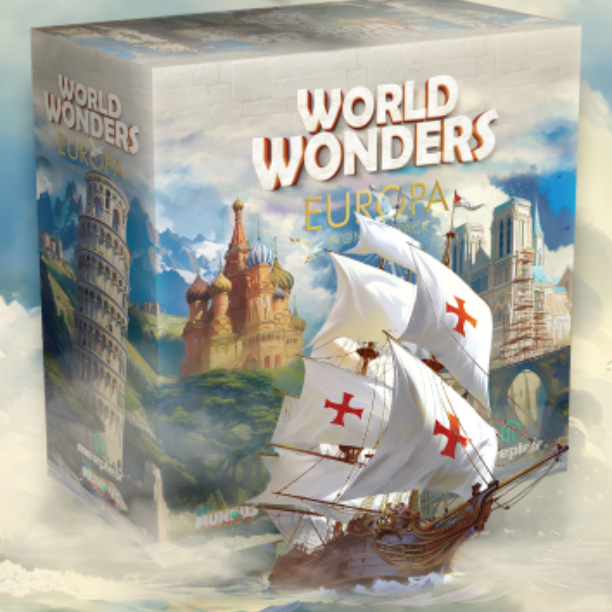 Expansão : World Wonders – Europa Wonders Pack - Bravo Jogos