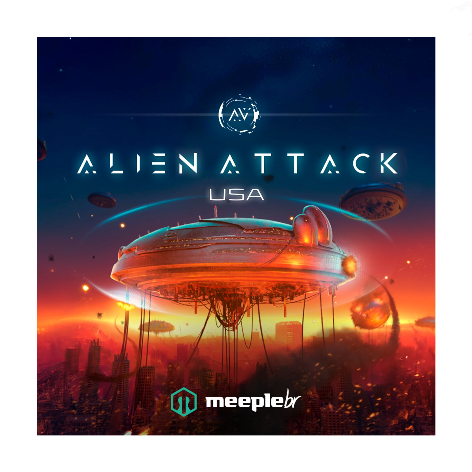 Jogo Alien Attack - USA - Bravo Jogos