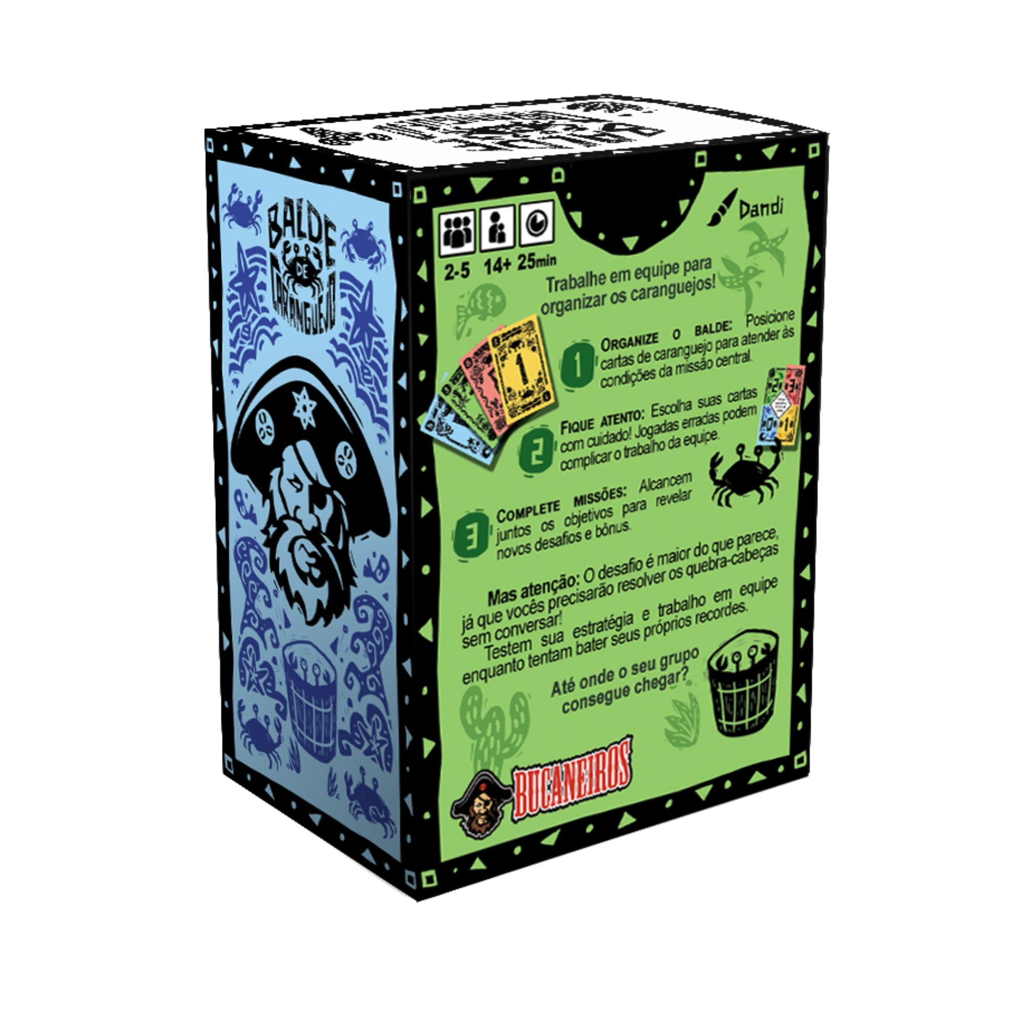 Jogo Balde de Caranguejo - Bravo Jogos