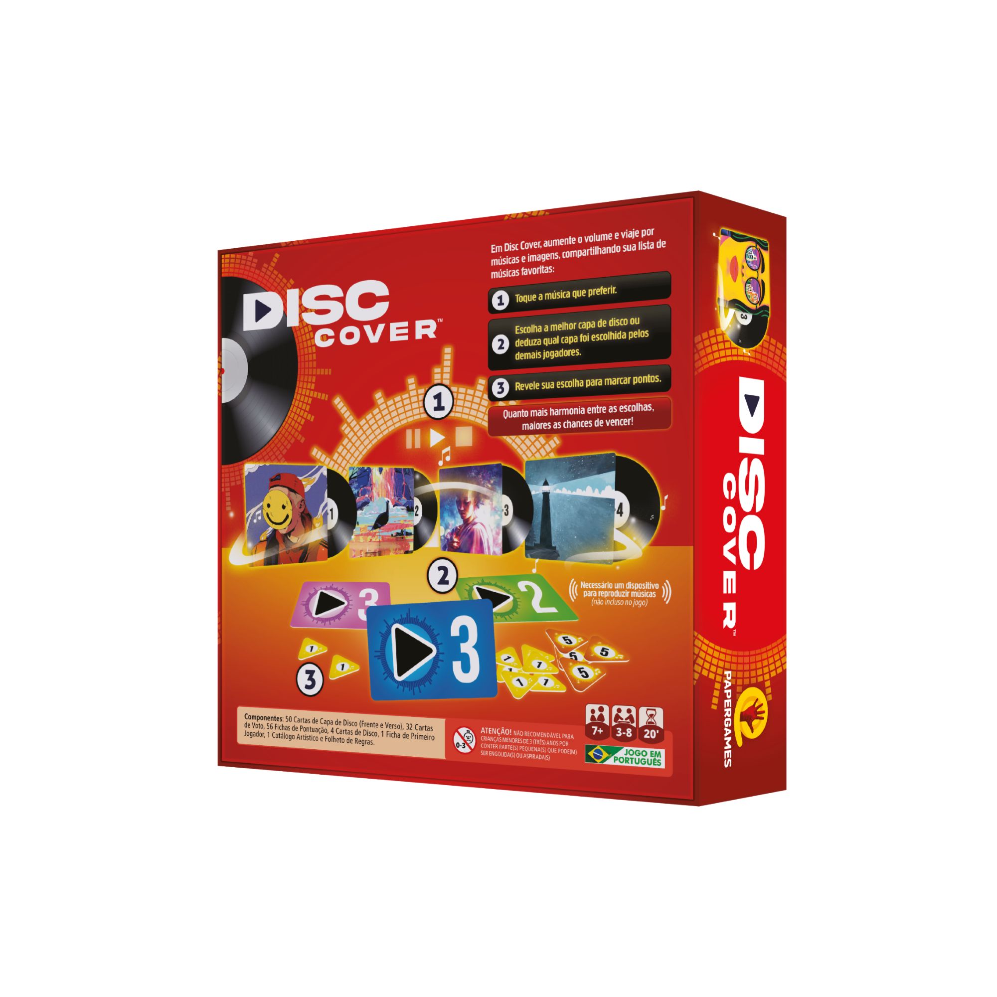 Jogo Disc Cover - Bravo Jogos