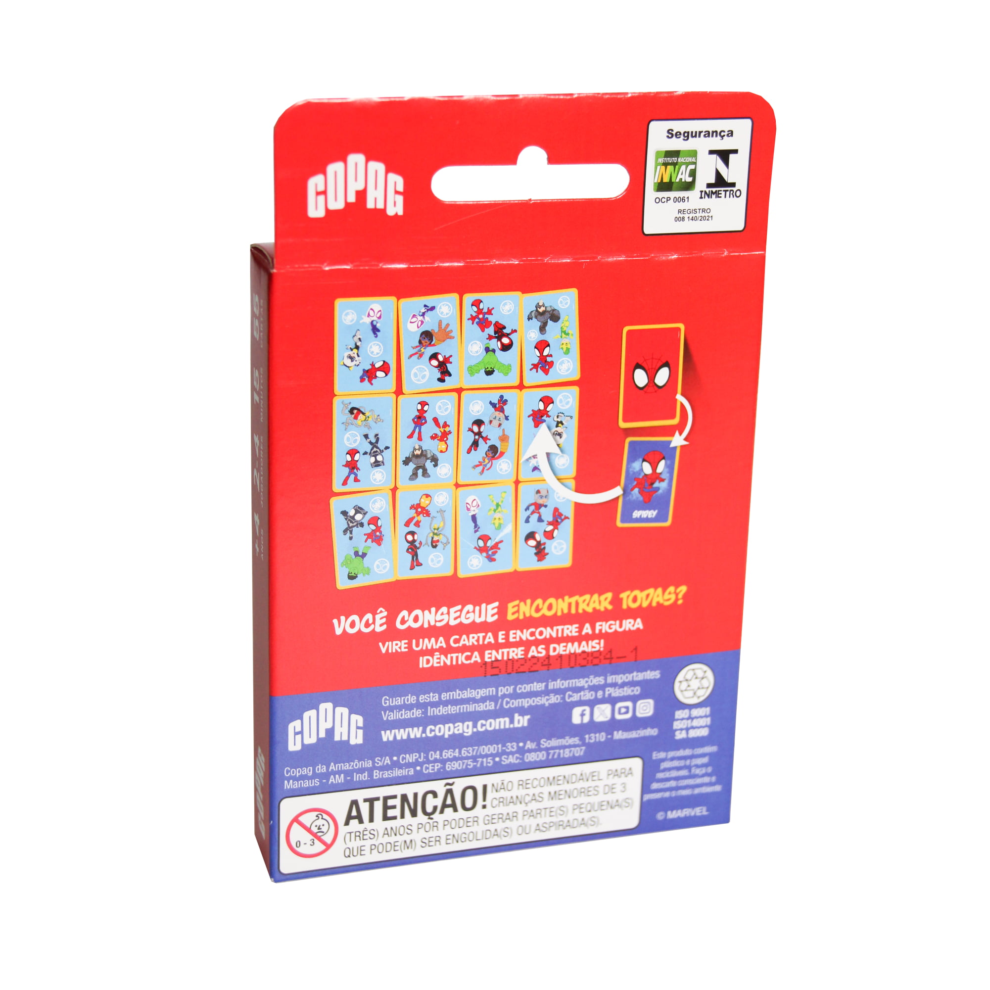 Jogo Eu vi! Spidey Amazing Friends Marvel - Bravo Jogos