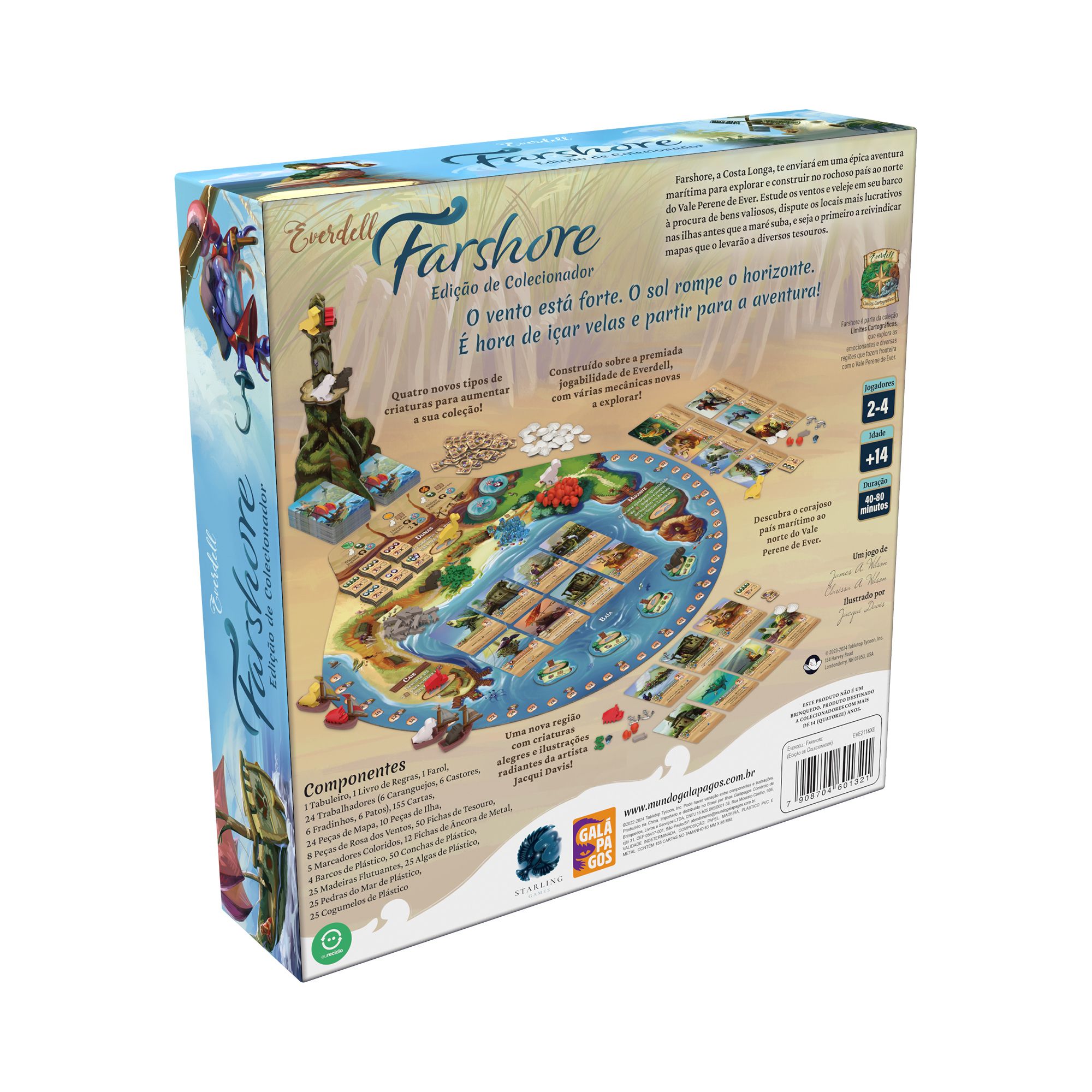 Jogo Everdell : Farshore (Edição de Colecionador) - Bravo Jogos