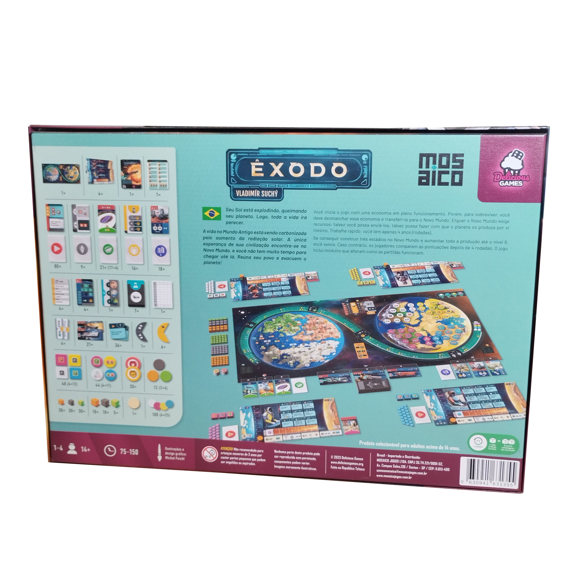 Jogo Êxodo - Bravo Jogos