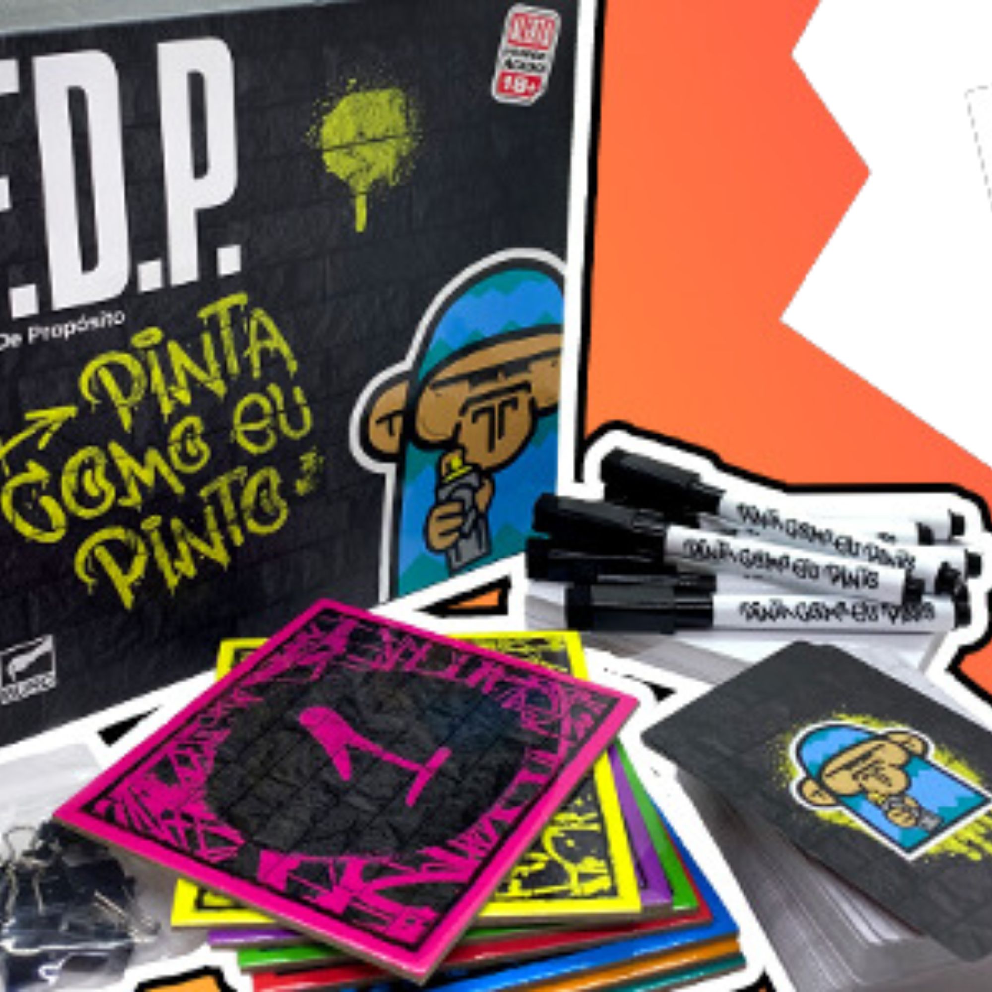 Jogo FDP - Pinta Como Eu Pinto - Bravo Jogos