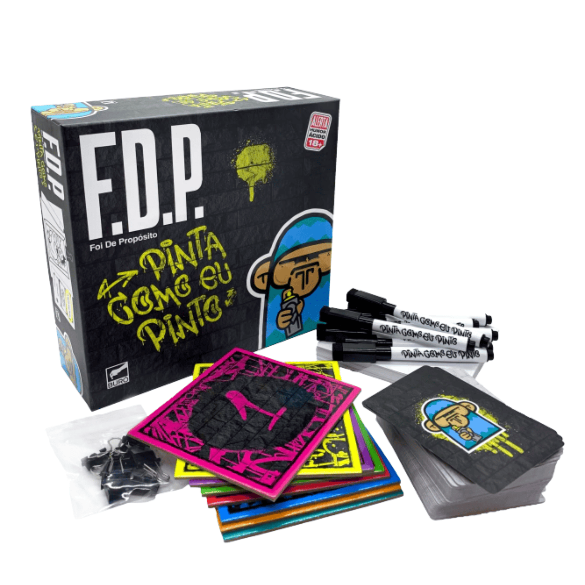 Jogo FDP - Pinta Como Eu Pinto - Bravo Jogos