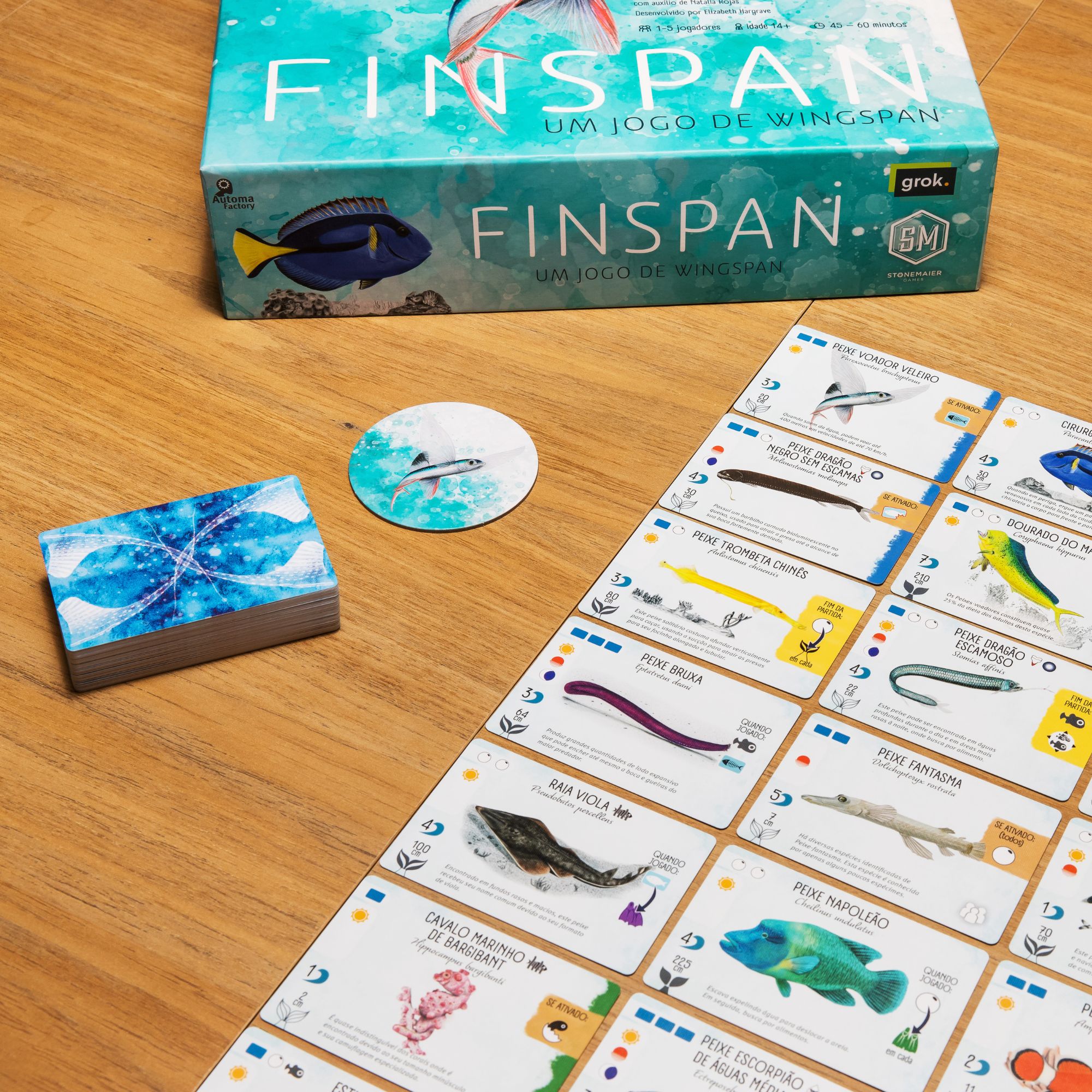 Jogo Finspan - Um Jogo Wingspan - Bravo Jogos