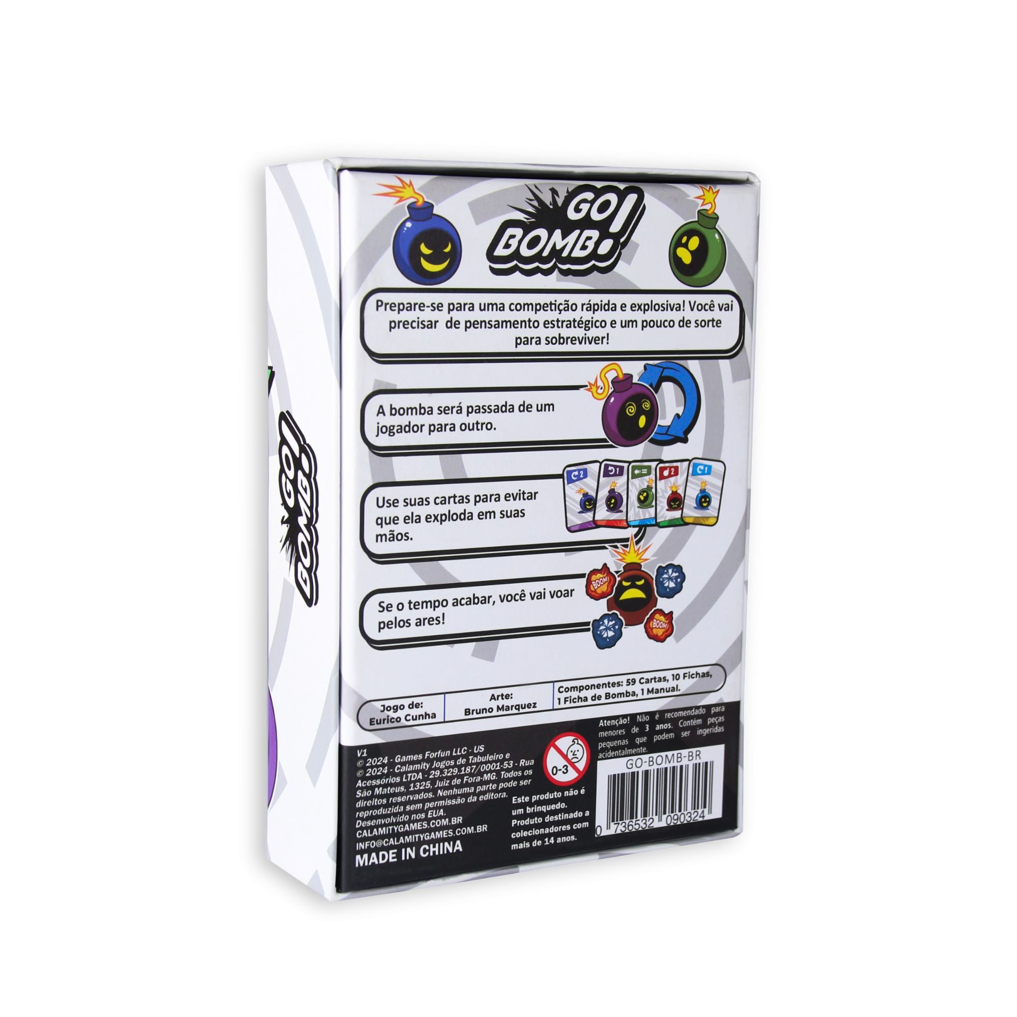 Jogo Go Bomb! - Bravo Jogos