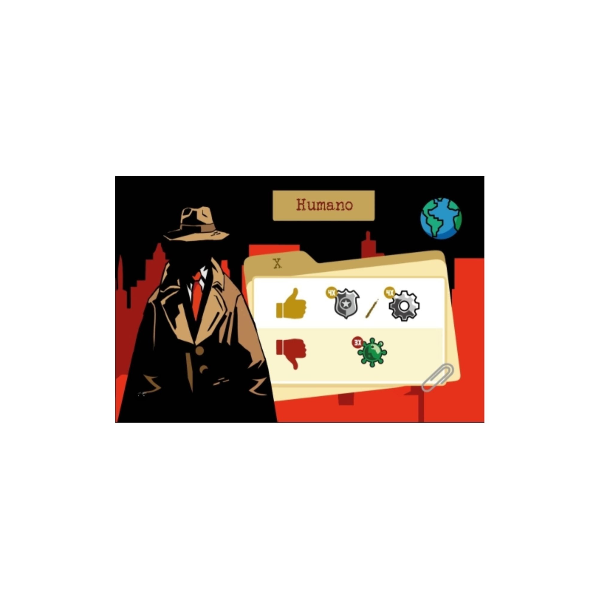 Jogo Mind Invaders Grátis Token de Acrílico - Bravo Jogos