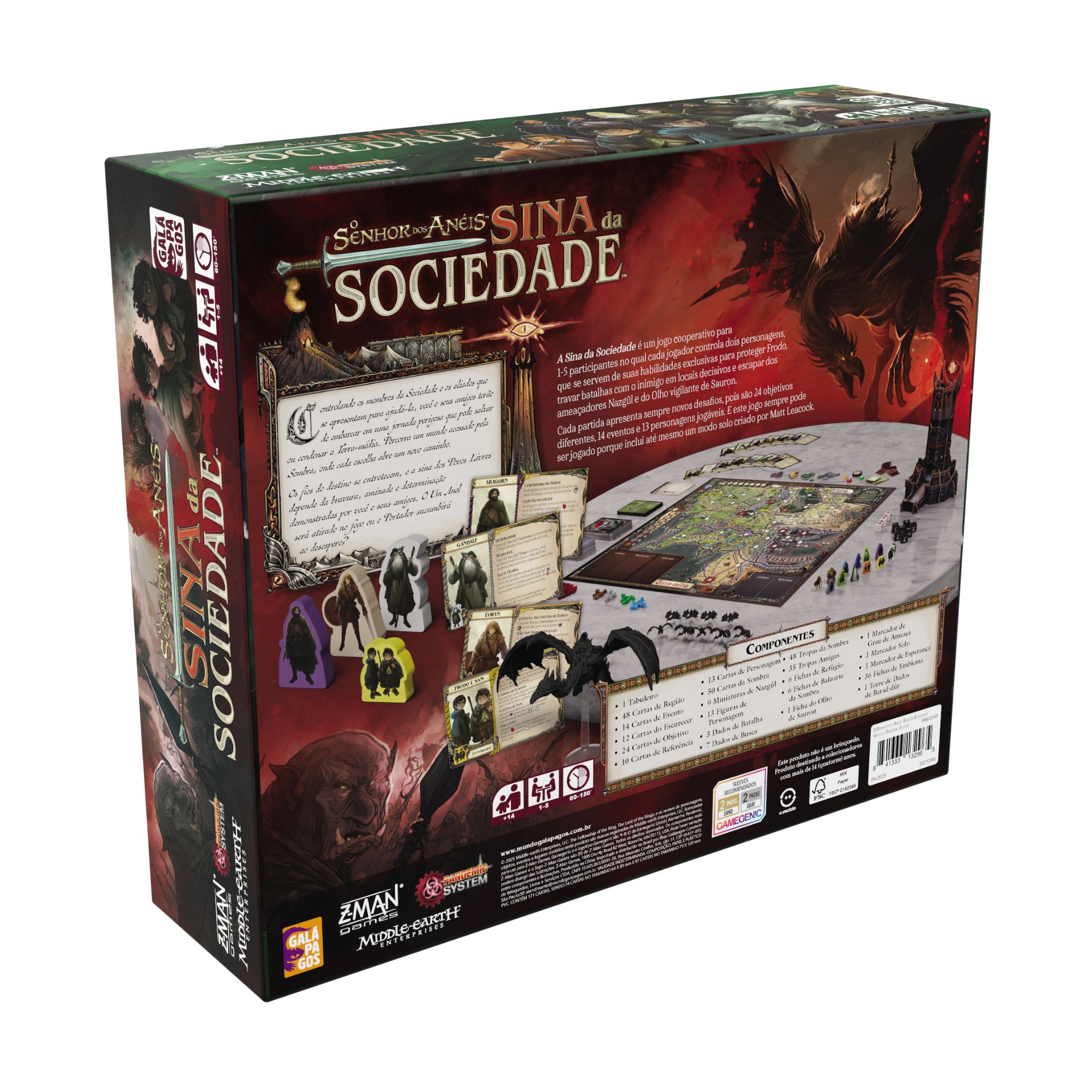 Jogo O Senhor dos Anéis : Sina da Sociedade - Bravo Jogos