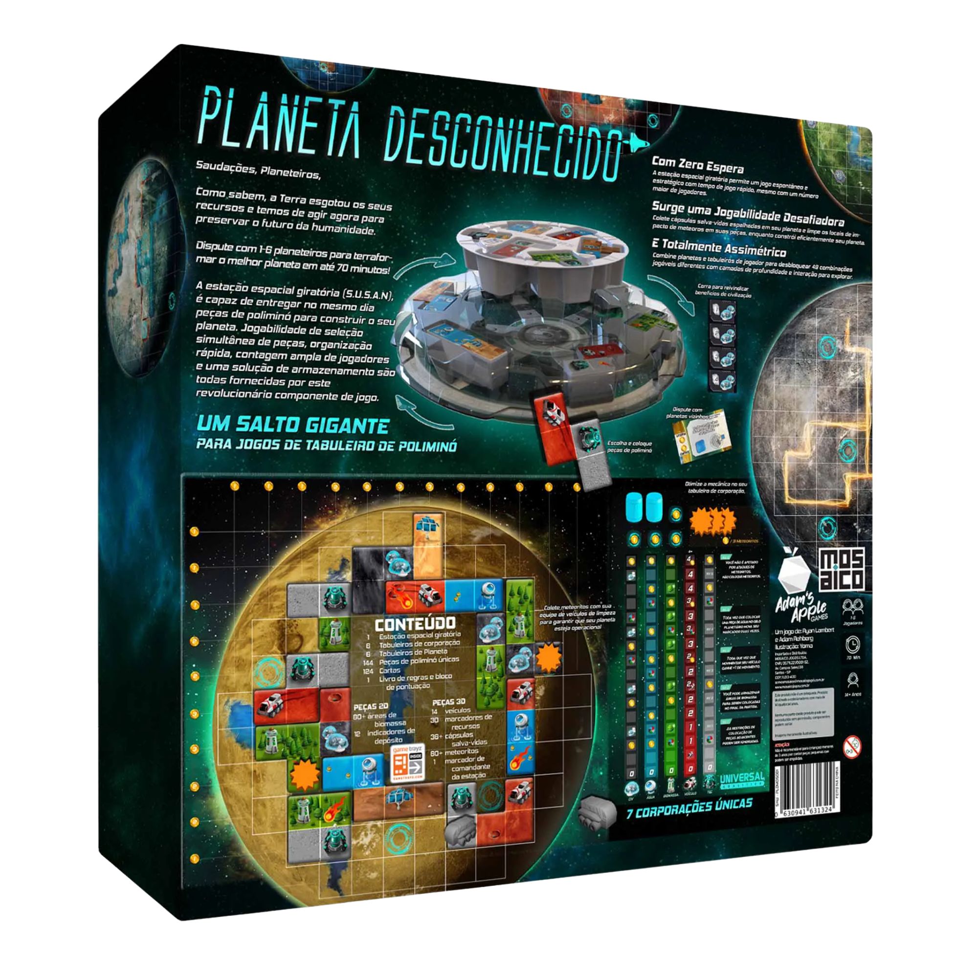 Jogo Planeta Desconhecido - Bravo Jogos