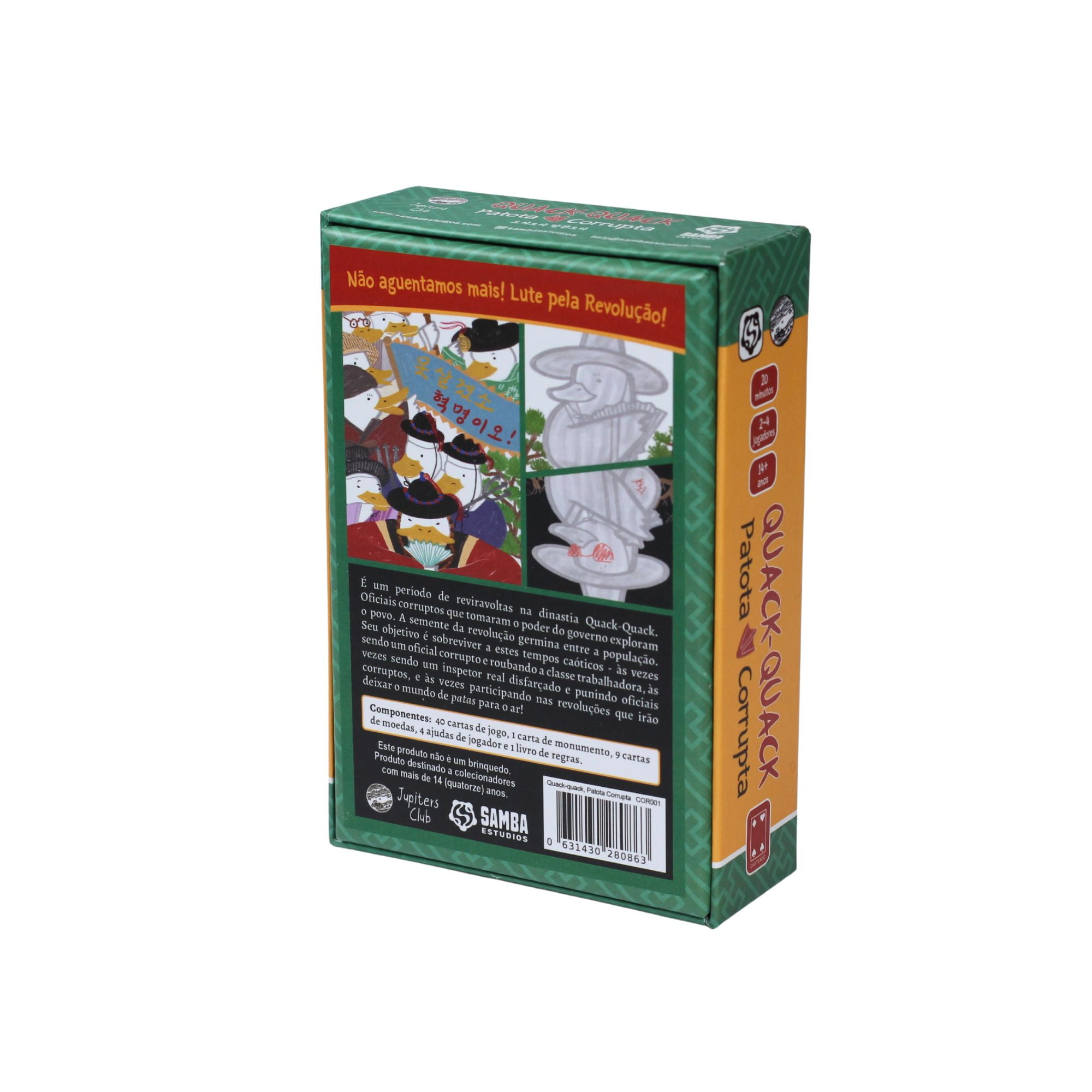 Jogo Quack-Quack : Patota Corrupta - Bravo Jogos