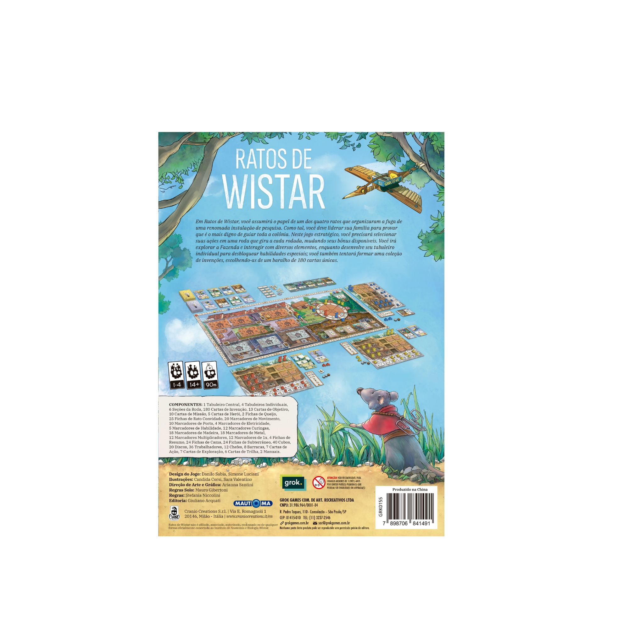 Jogo Ratos de Wistar - Bravo Jogos