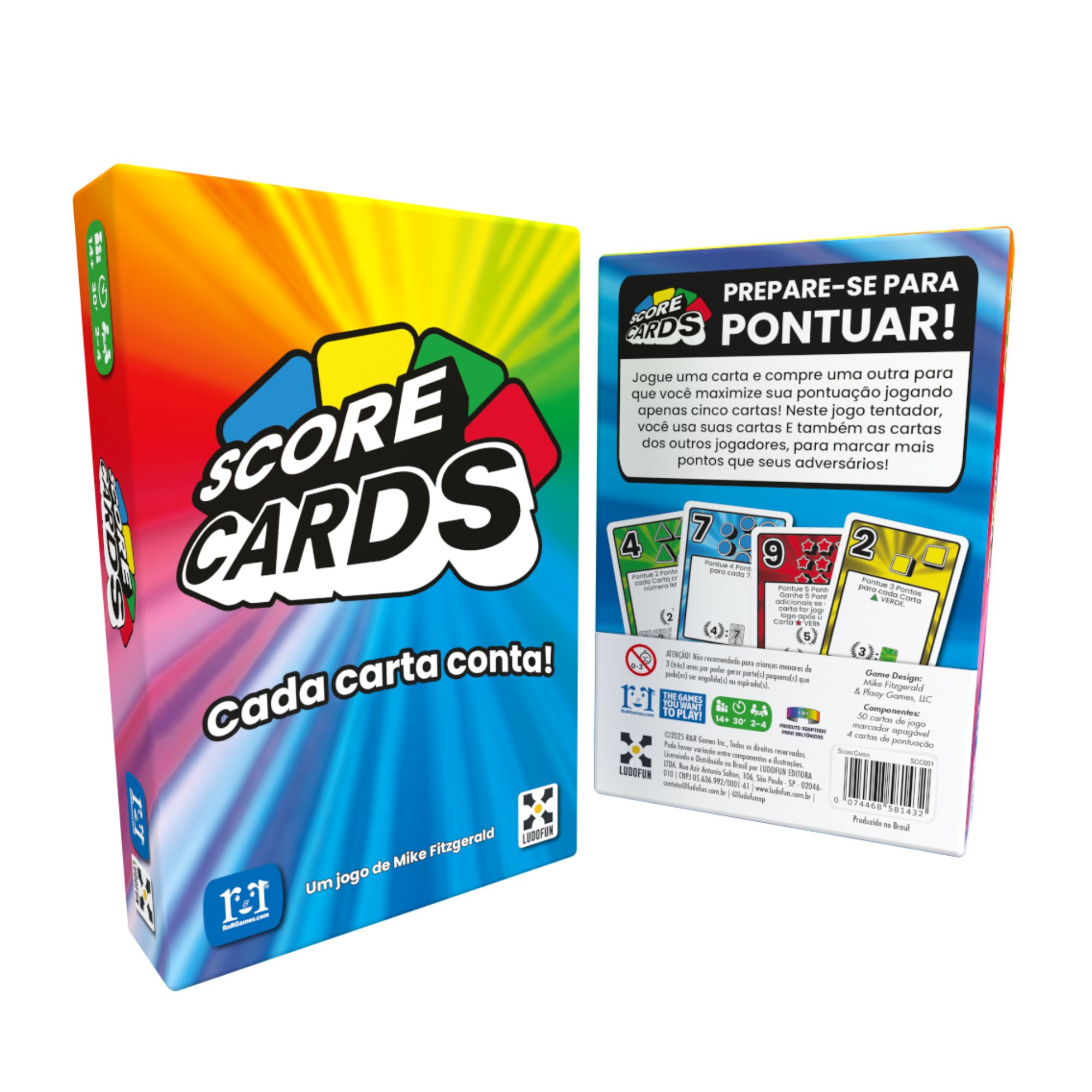 Jogo Score Cards - Bravo Jogos