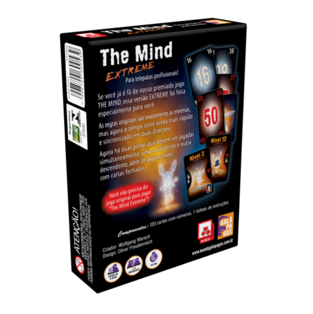 Jogo The Mind : Extreme - Bravo Jogos