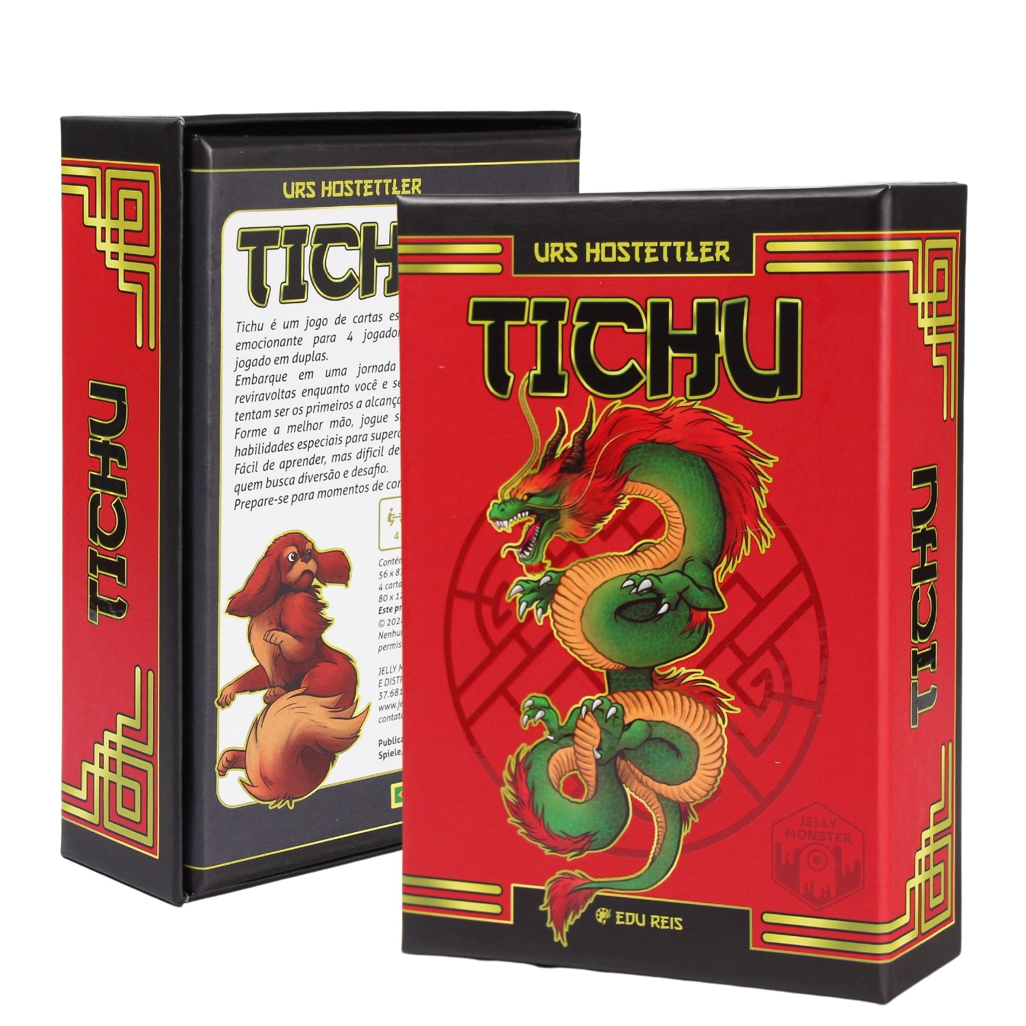 Jogo Tichu (Edição Especial com Luva) - Bravo Jogos