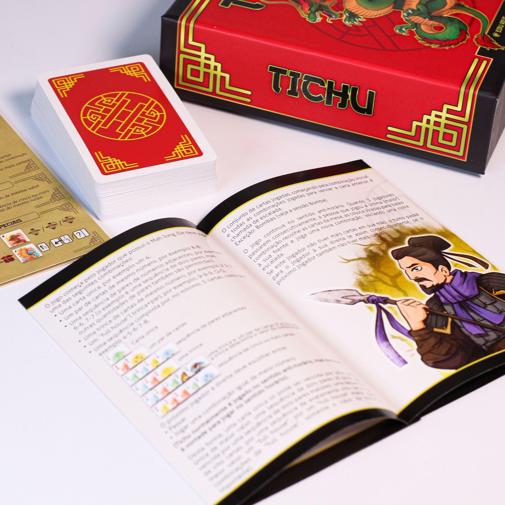 Jogo Tichu (Edição Especial com Luva) - Bravo Jogos