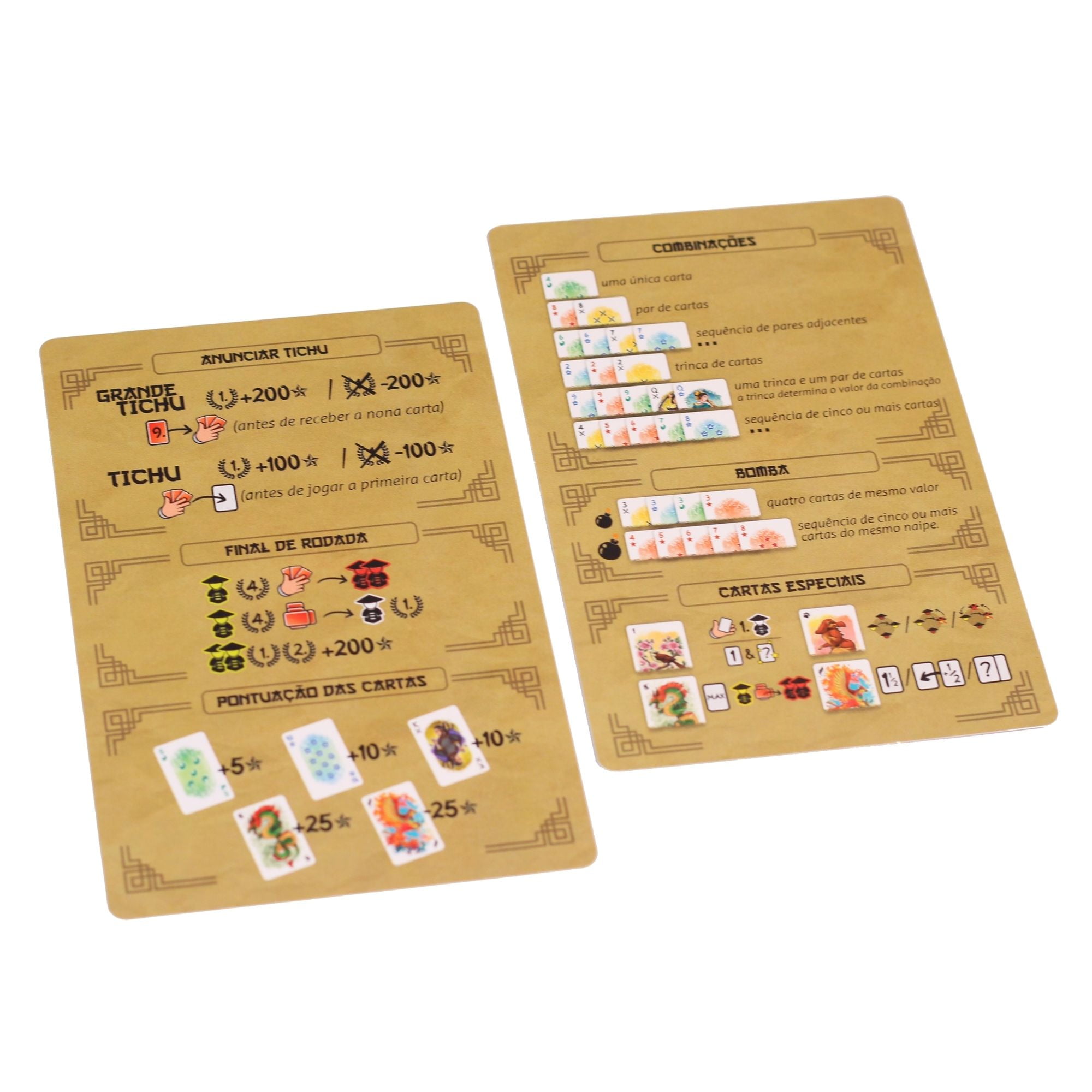 Jogo Tichu (Edição Especial com Luva) - Bravo Jogos