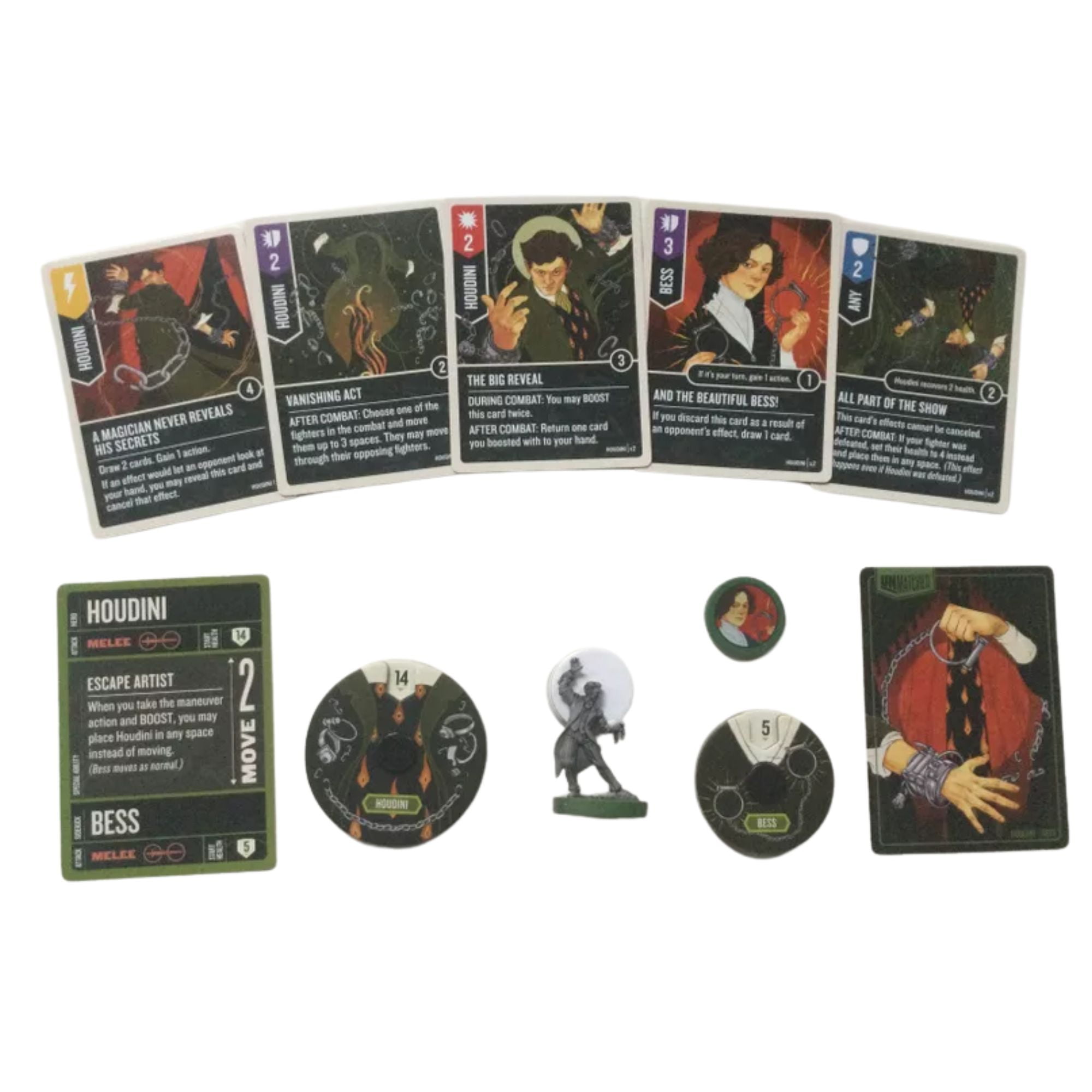 Jogo Unmatched : Houdini vs. O Gênio - Bravo Jogos