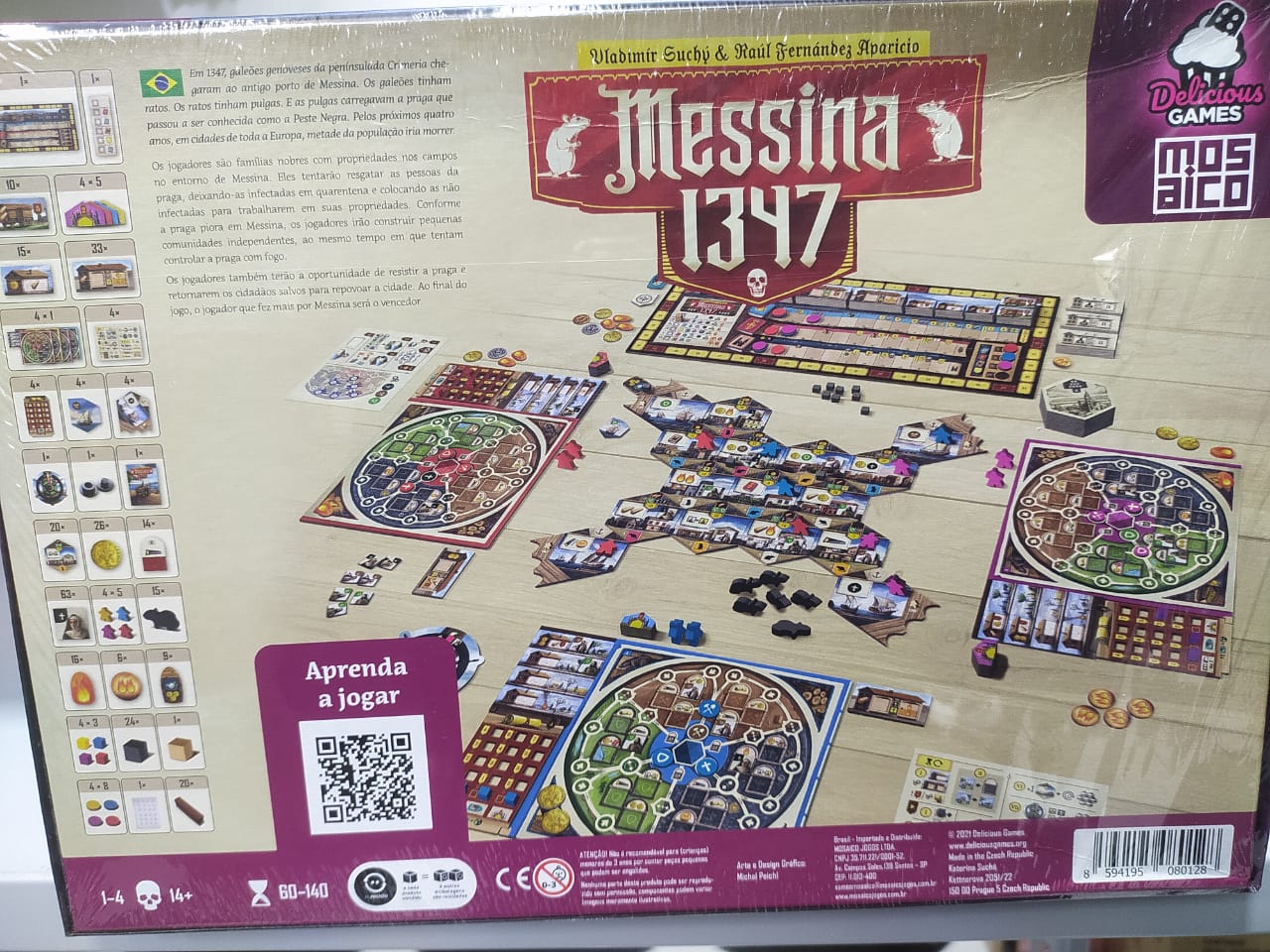 Jogo Messina 1347 *Avariado - Bravo Jogos