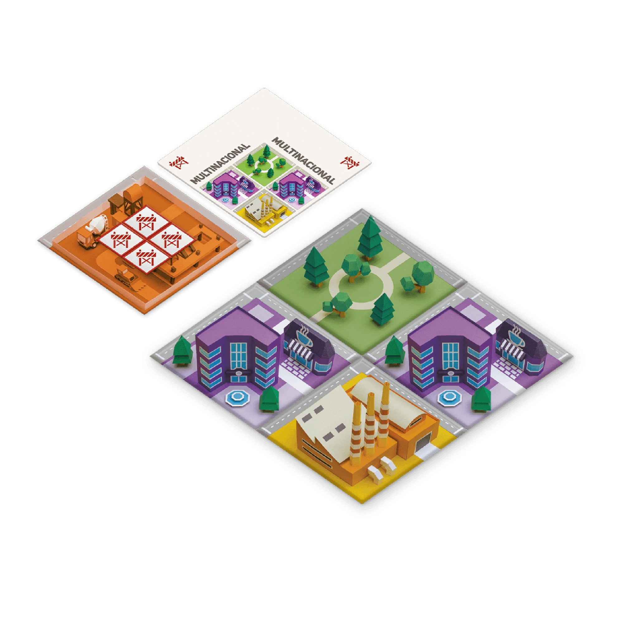 Papertown board game
