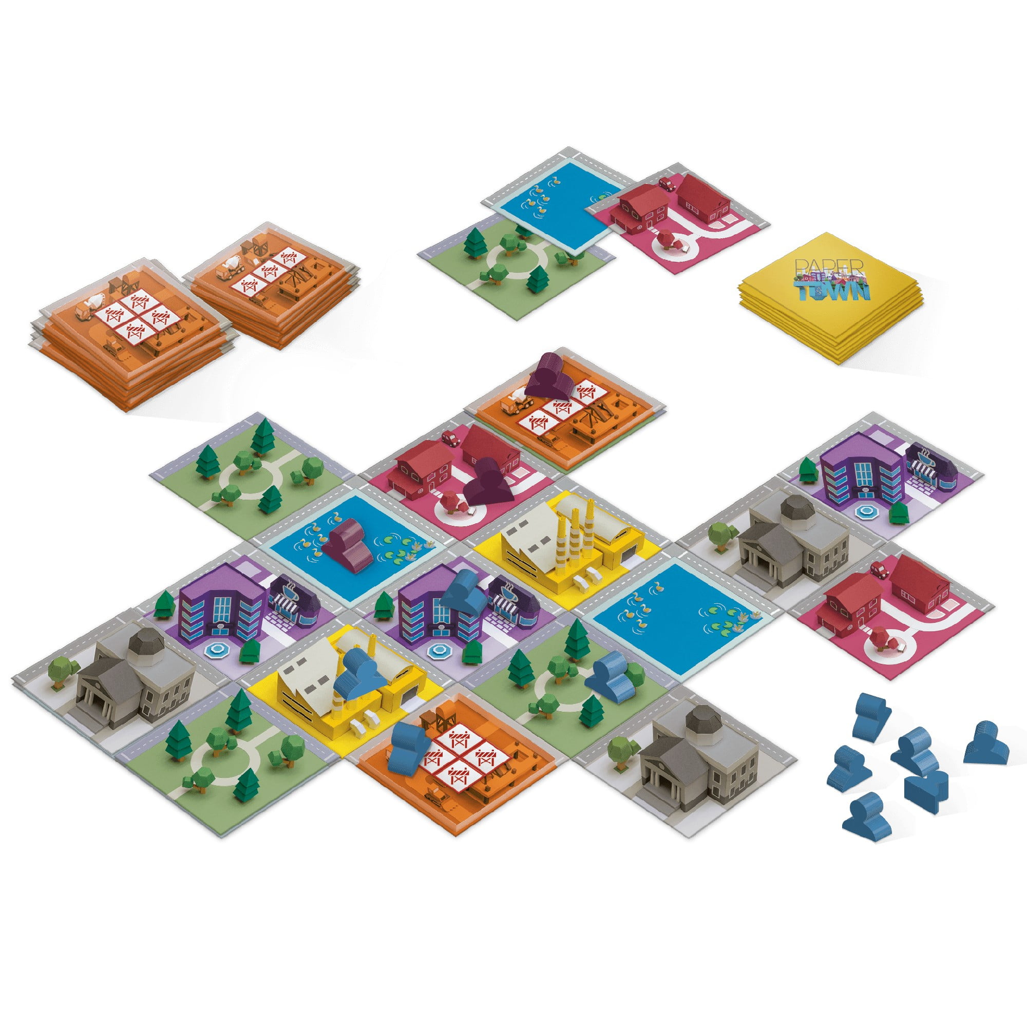 Papertown board game