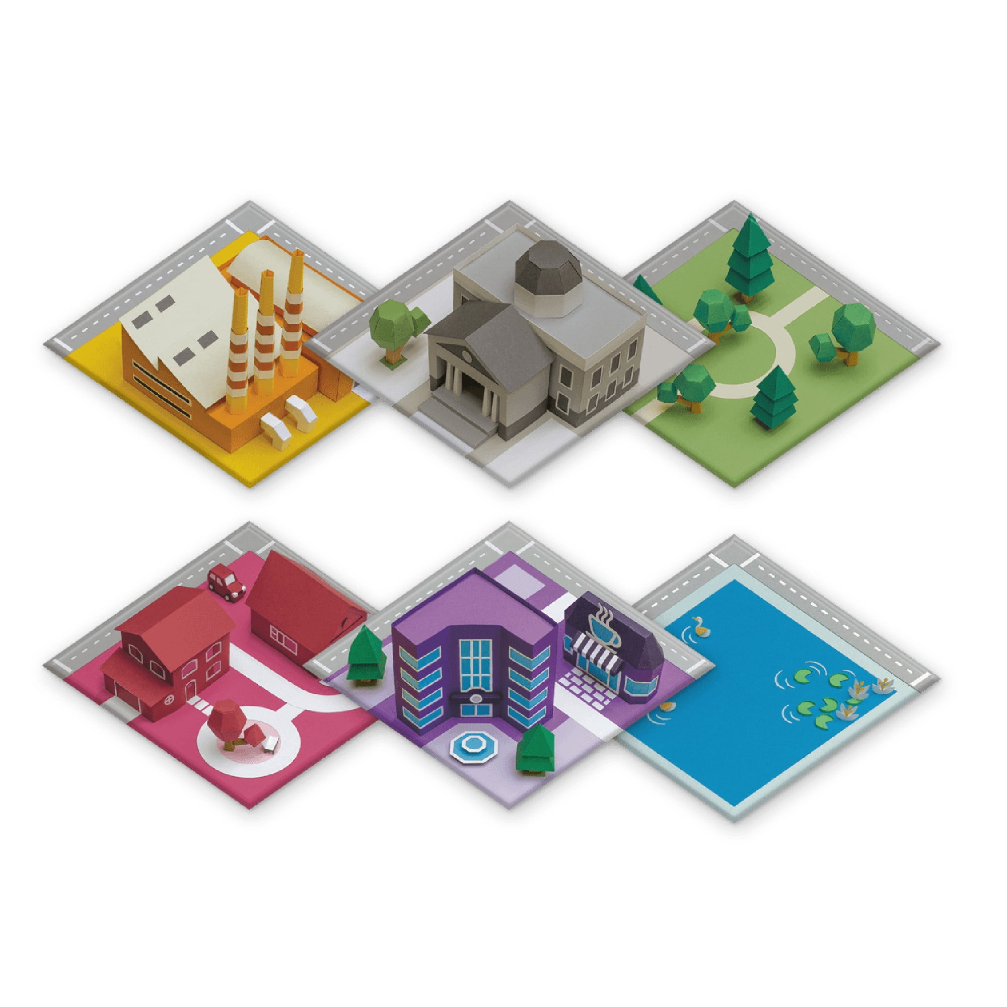 Papertown board game