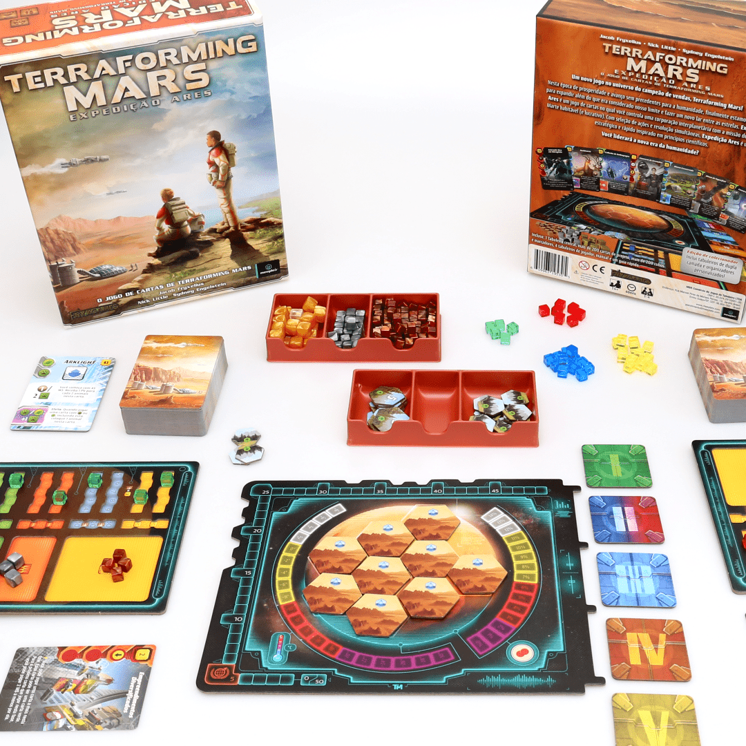Terraforming Mars Expedição Ares board game