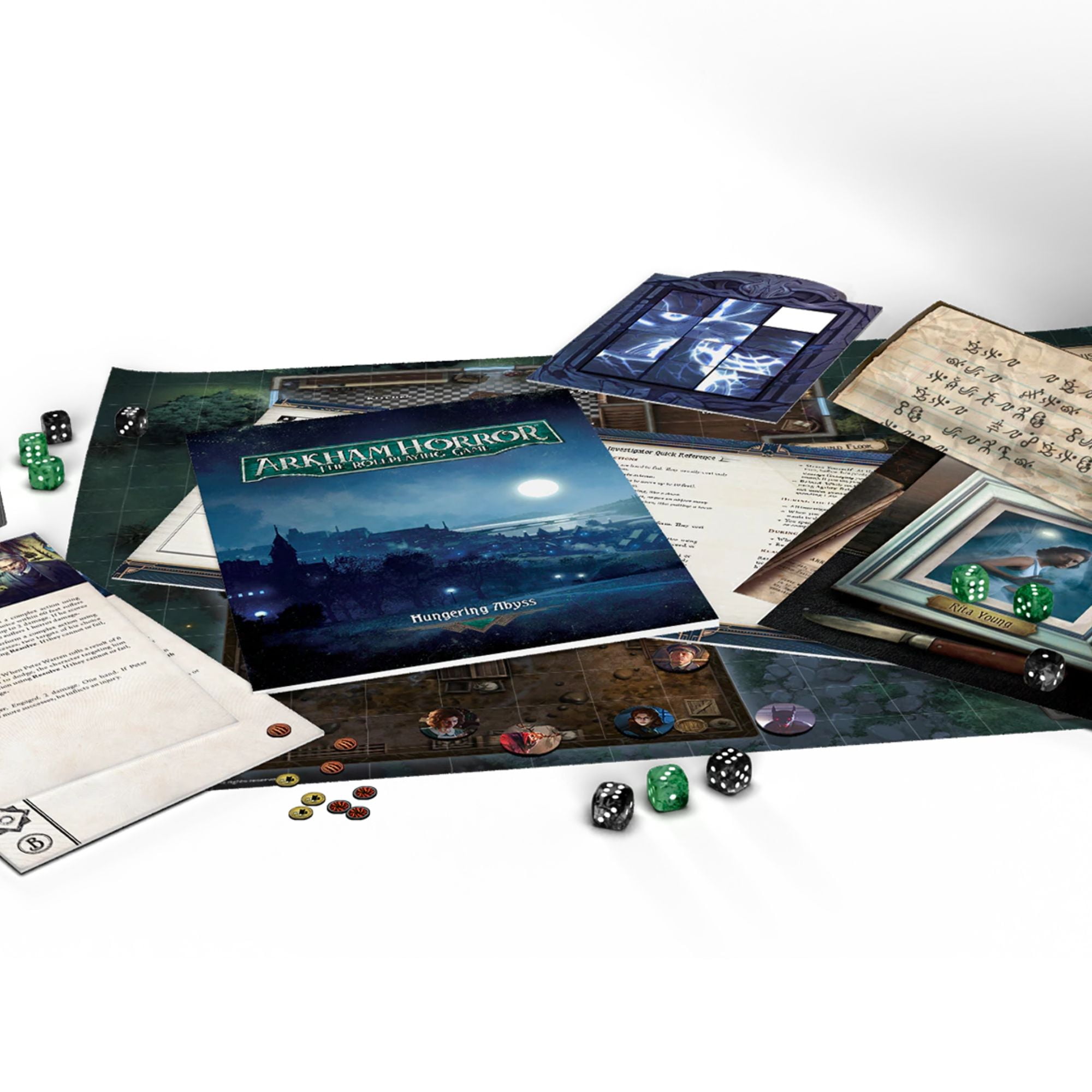 Arkham Horror : RPG Abismo Faminto (Conjunto Introdutório) - Bravo Jogos